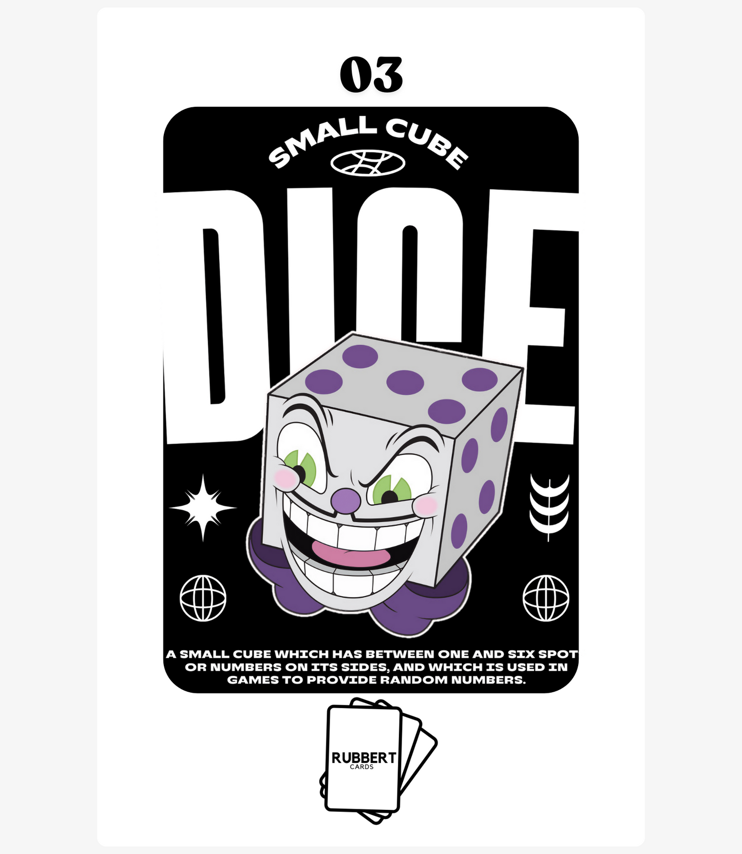 PLAYERA - DICE – RUBBERT MX
