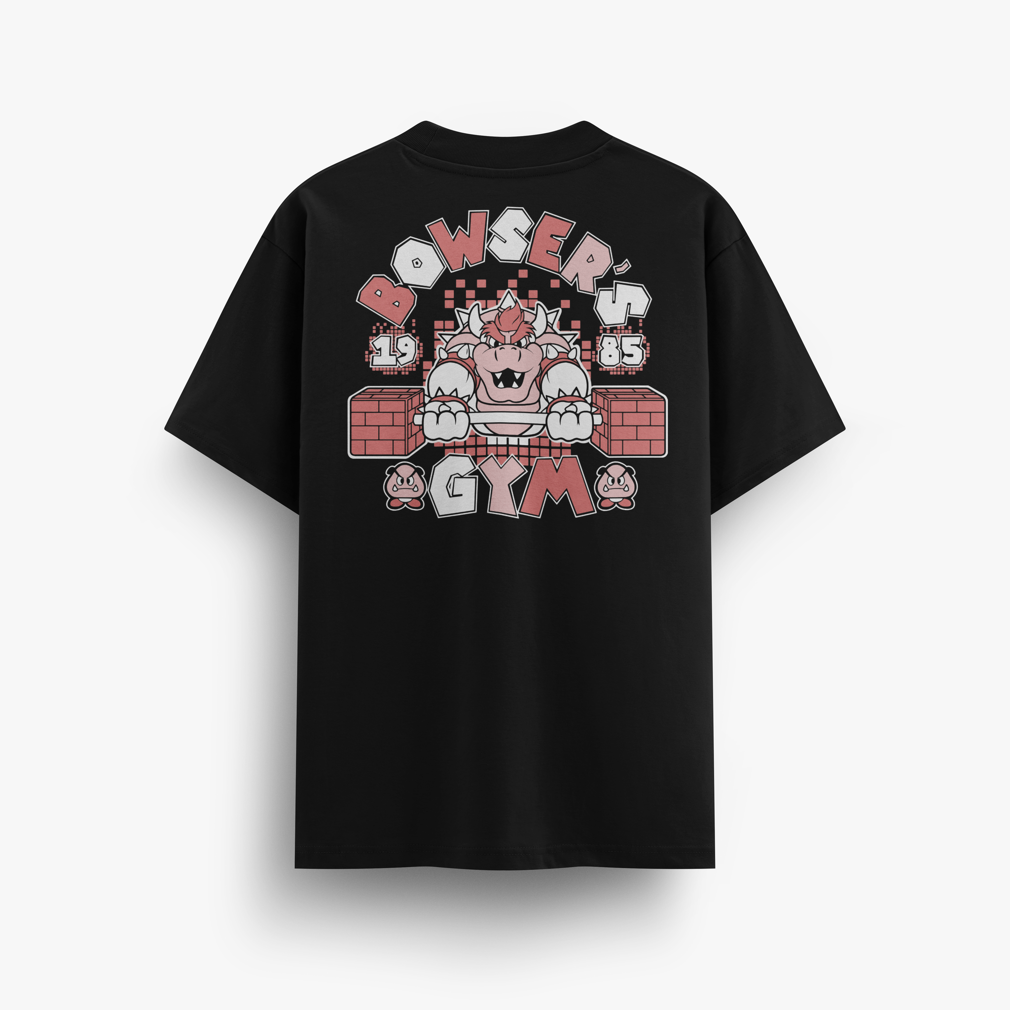 PLAYERA - BOWSER GYM – RUBBERT MX
