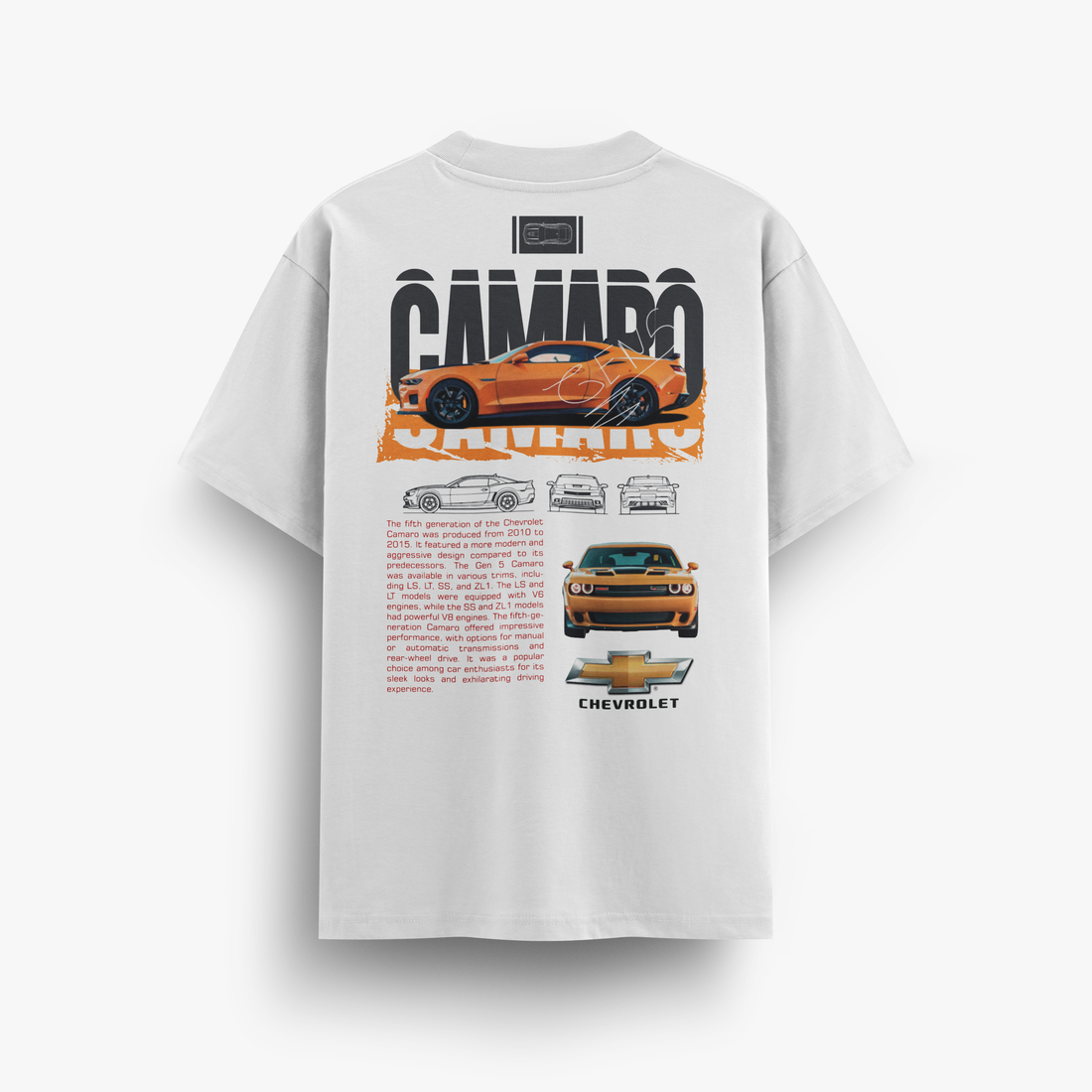 PLAYERA - CAMARO – RUBBERT MX