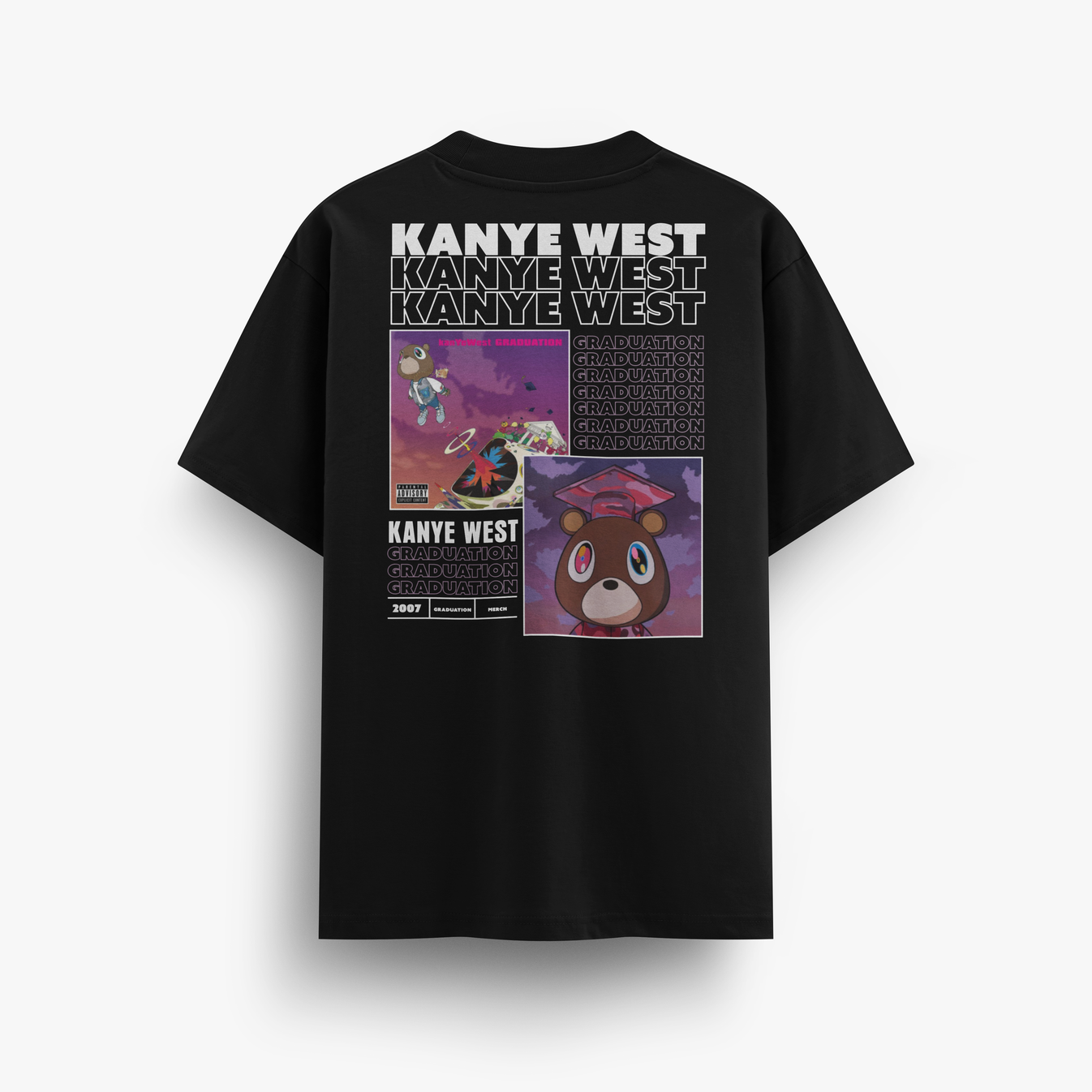 PLAYERA - GRADUATION KANYE WEST – RUBBERT MX