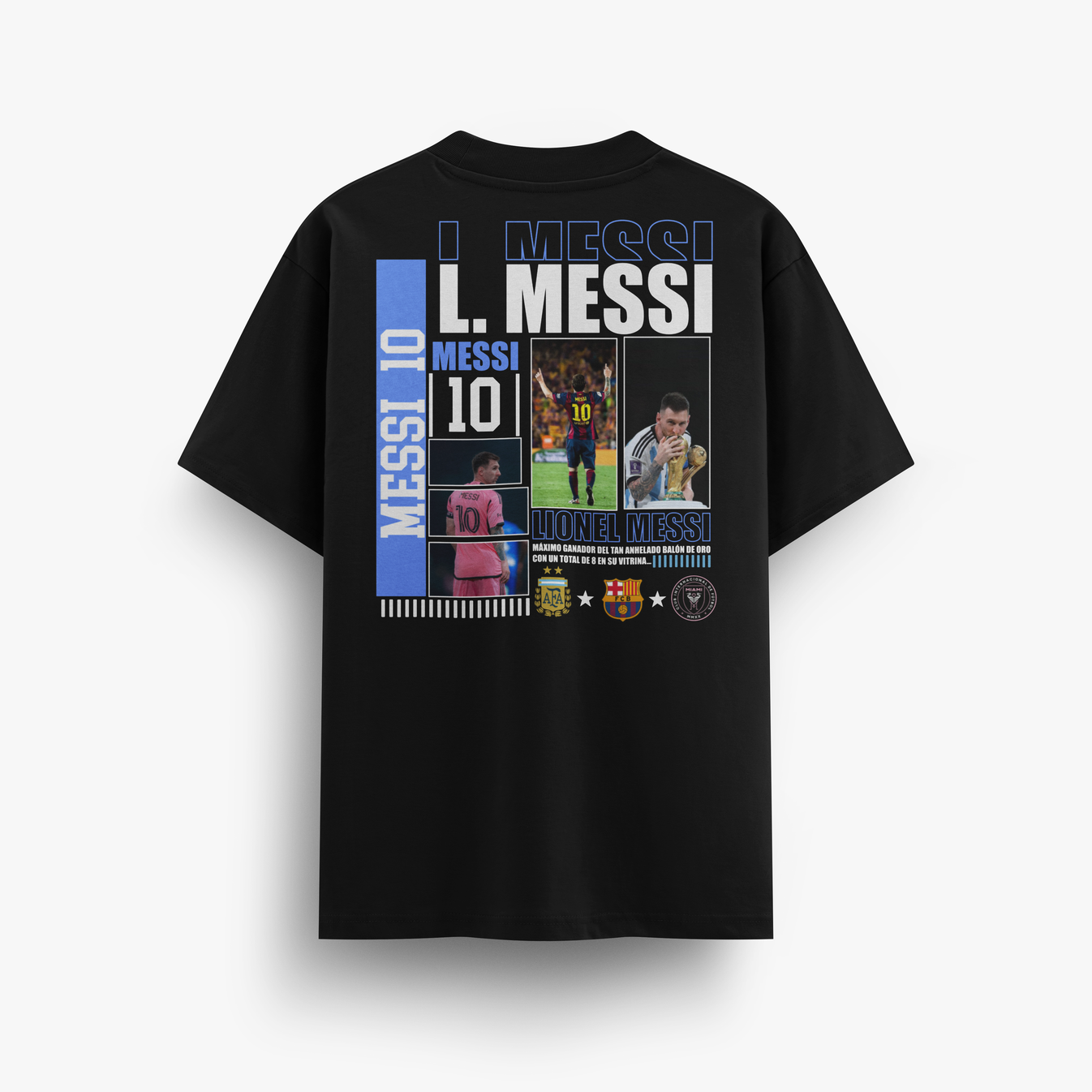 PLAYERA - LIONEL MESSI – RUBBERT MX