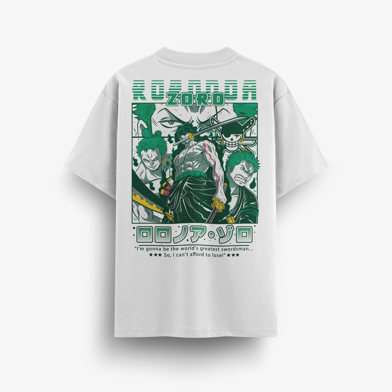 PLAYERA - ZORO – RUBBERT MX